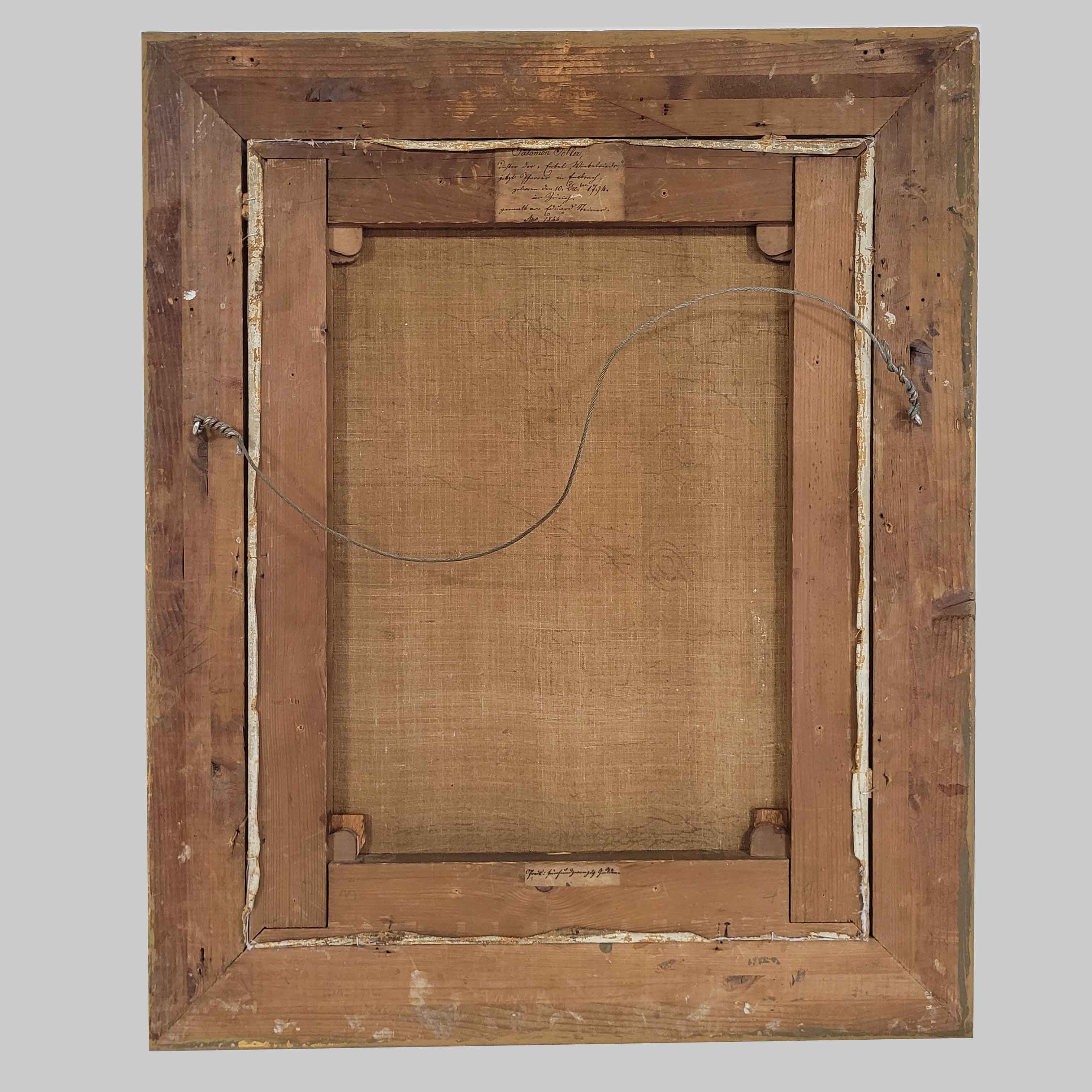 David Eduard Steiner | Porträt des Philosophen Salomon Tobler (1844 ...