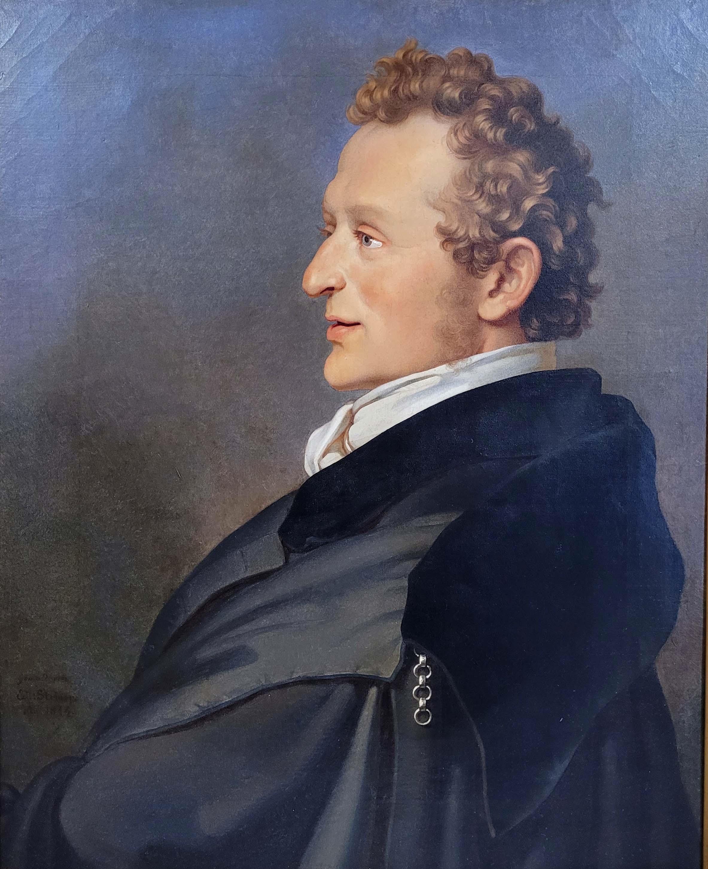 David Eduard Steiner | Porträt des Philosophen Salomon Tobler (1844 ...