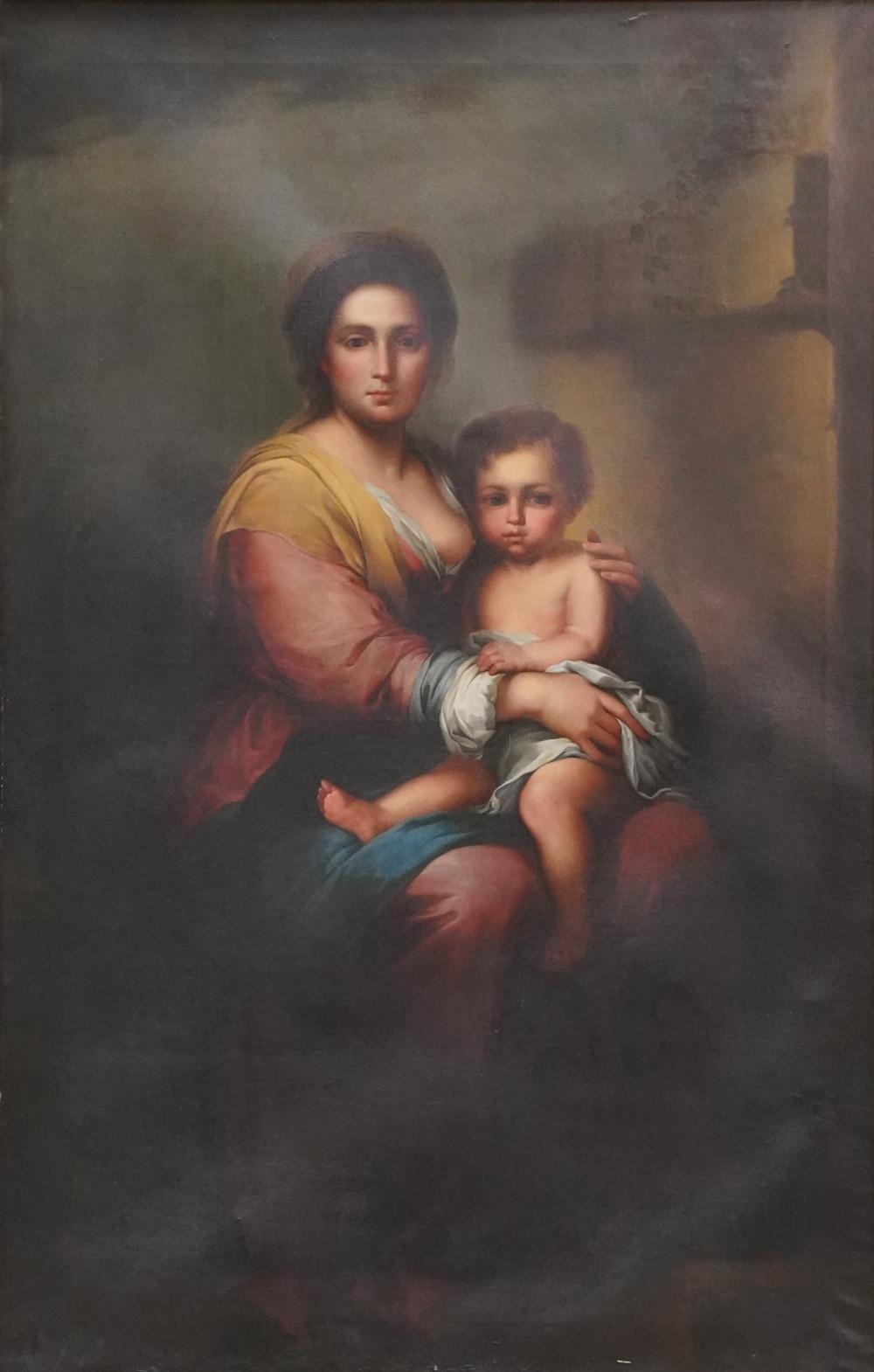 Bartolomé Estebán‏ Murillo | Virgin and child | MutualArt