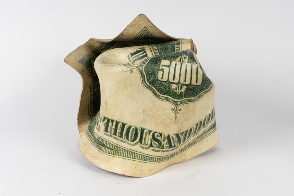Paul Rousso | Attributed to Paul Rousso: Five Thousand Dollar Bill ...