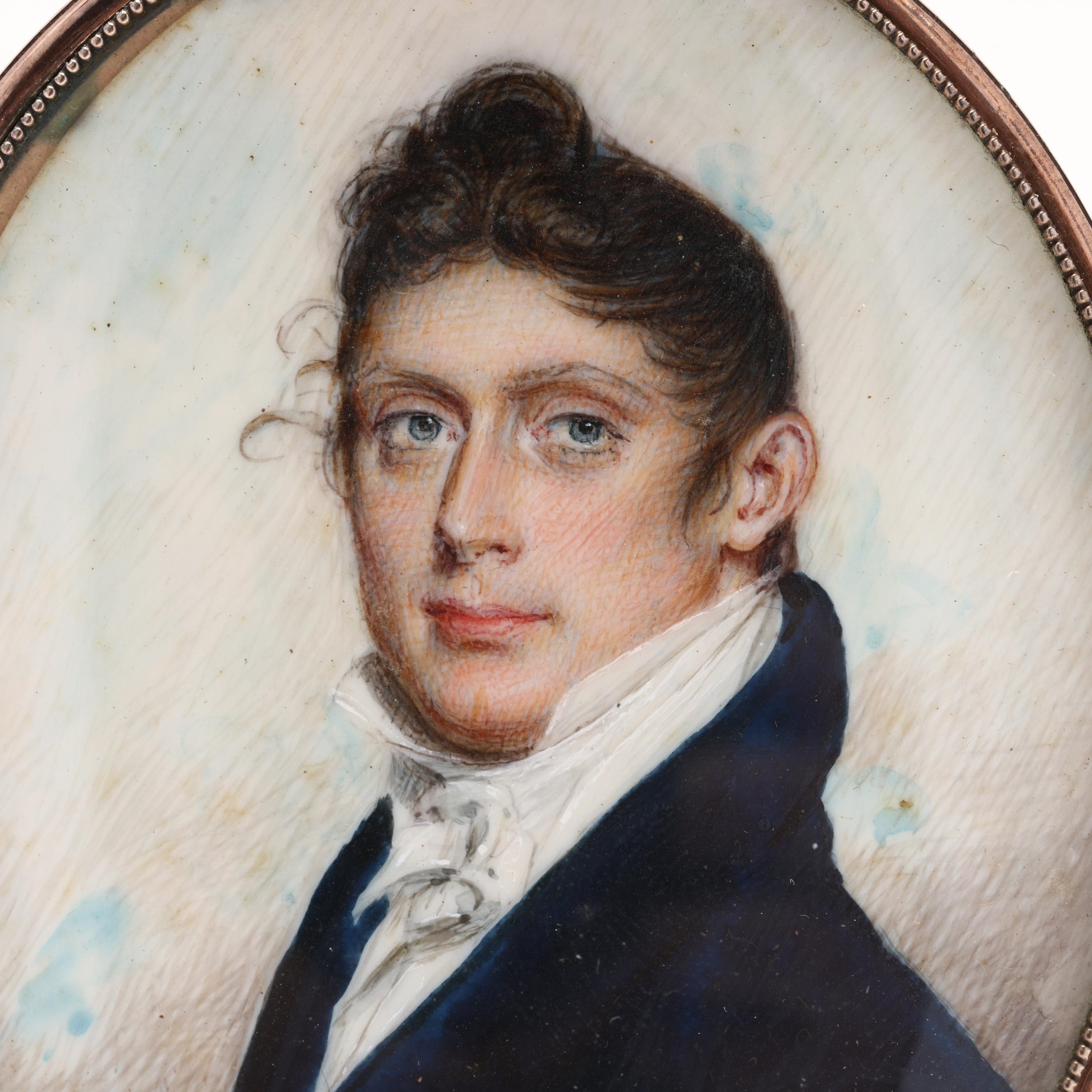 Benjamin Trott | Portrait of a Regency Gentleman (Circa 1810) | MutualArt