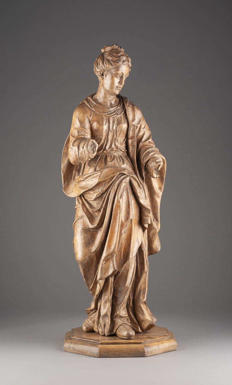 German School, 18th Century | LARGE STANDING FIGURE OF A SAINT ...