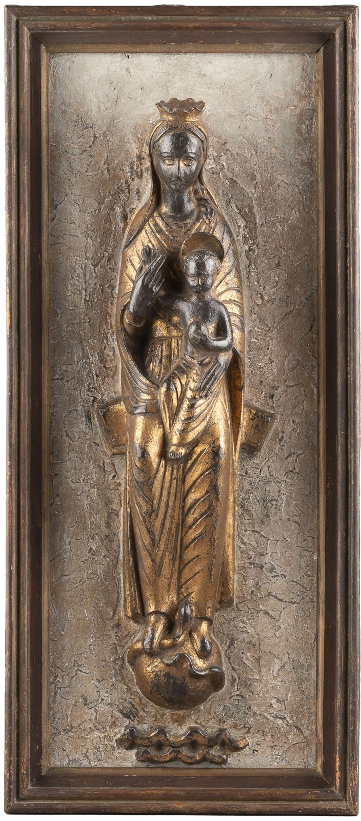 Emil Sutor | RELIEF MARIA IMMACULATA WITH THE CHRIST CHILD | MutualArt