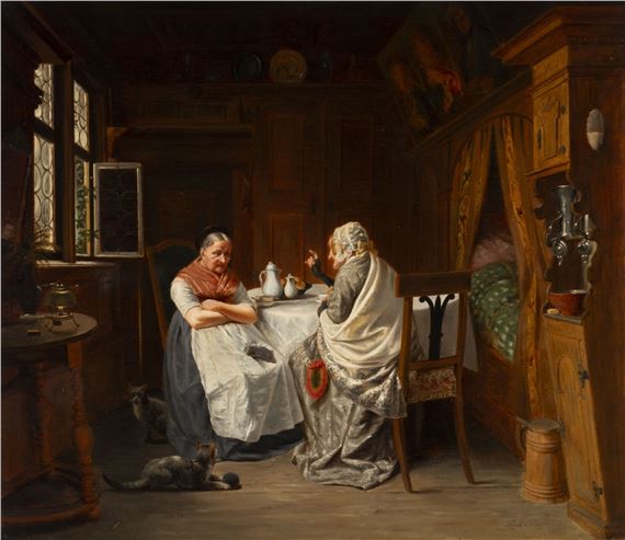 Louis Scheffer | 4 Artworks at Auction | MutualArt