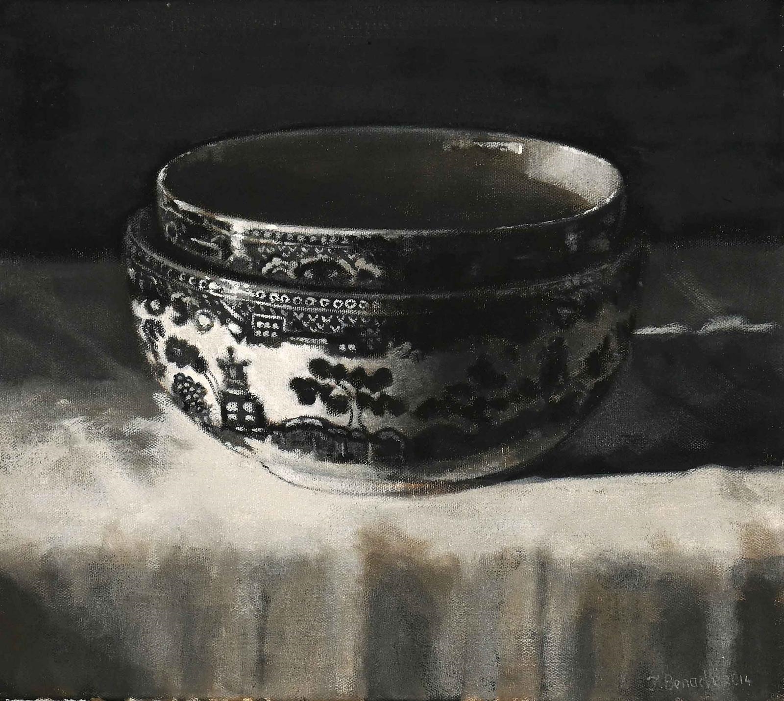 Jaco Benade | Black and White Bowl (2014) | MutualArt