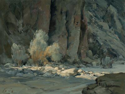 Ralph Love | Light in the Canyon | MutualArt