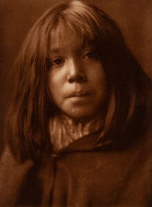 Edward S. Curtis | Cayuse Matron; Flute Dancers Approaching the Spring ...