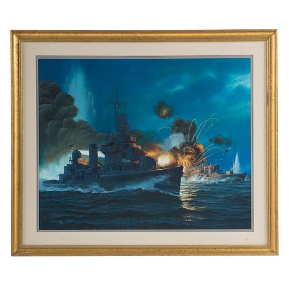 Tom Freeman | American Destroyer in Action (1985) | MutualArt