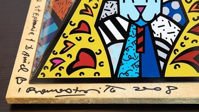 Romero Britto | Pyramid (Circa 1950s) | MutualArt