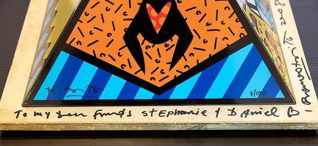 Romero Britto | Pyramid (Circa 1950s) | MutualArt