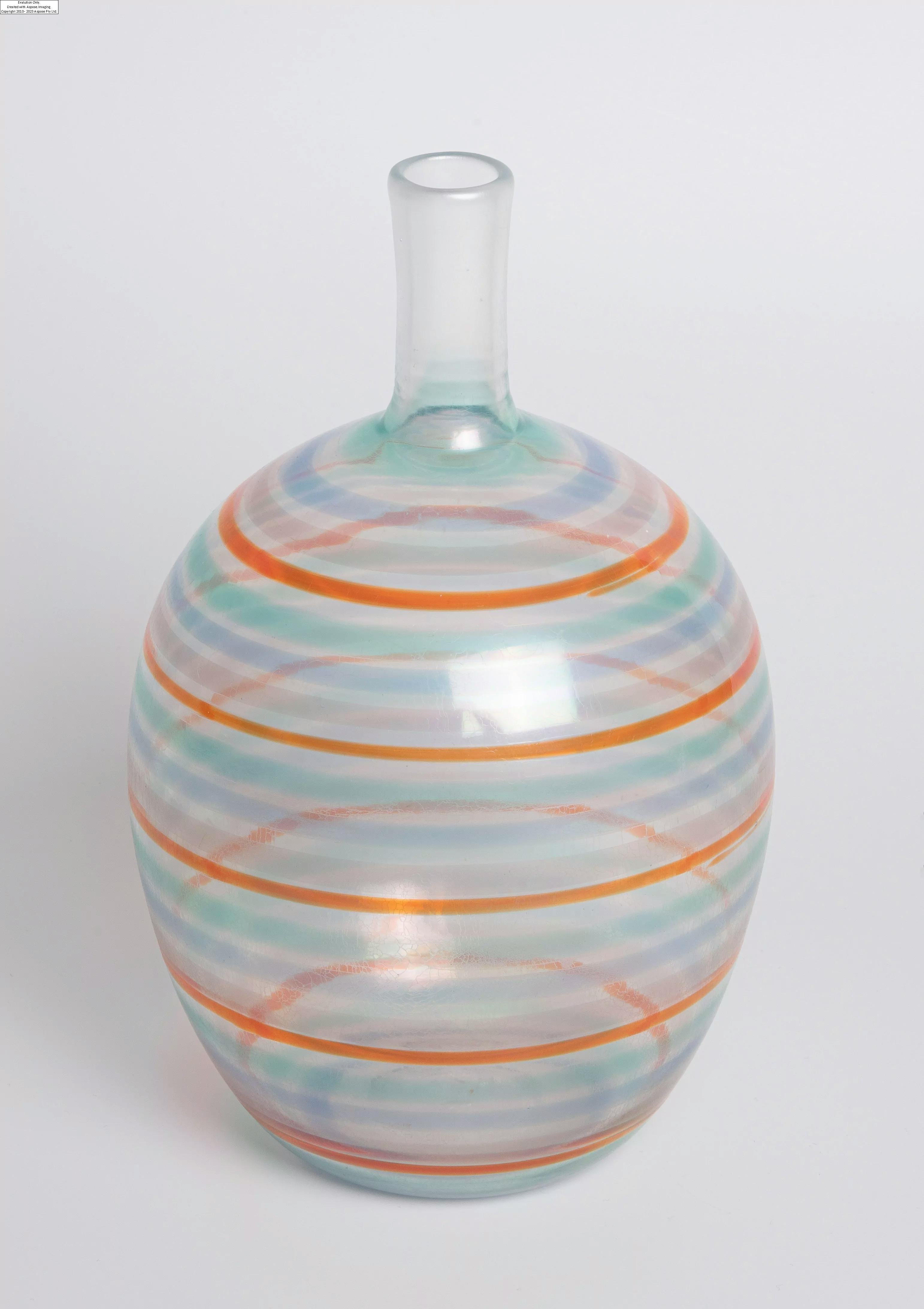 Franco Deboni | Carlo Scarpa, Vase A fili, Modell 4567 (Circa 1942 ...