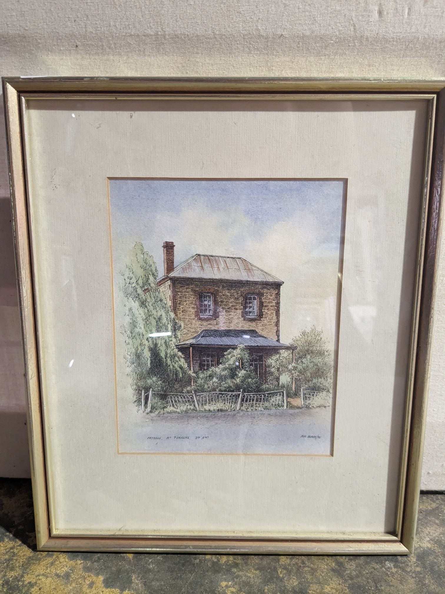 Peg Berry | A cottage in Mount Torrens | MutualArt