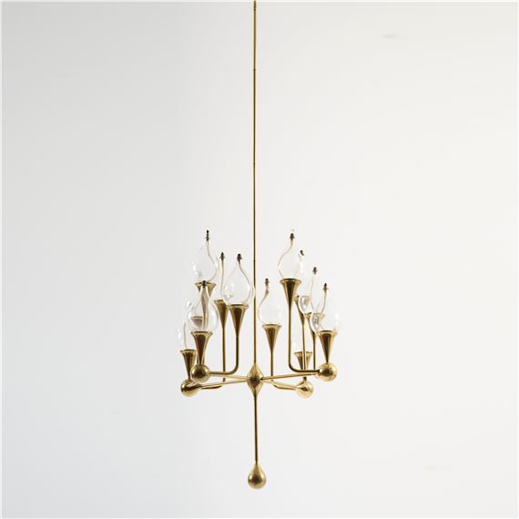 Freddie Andersen | Oil light 'Clear Drops' for ceiling mounting (1970s ...