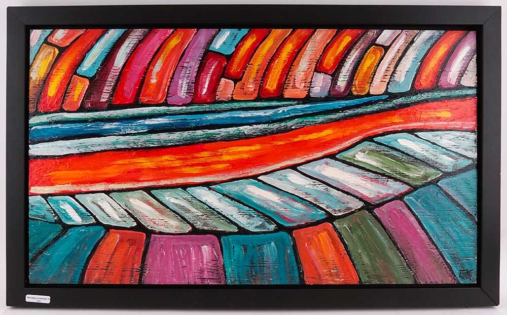 Etienne Cote | Acrylic on board Signed on the lower right: ECôté Titled ...