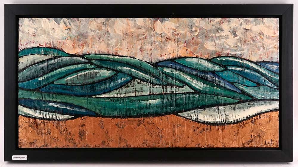 Etienne Cote | Acrylic on board Signed on the lower right: ECôté Titled ...