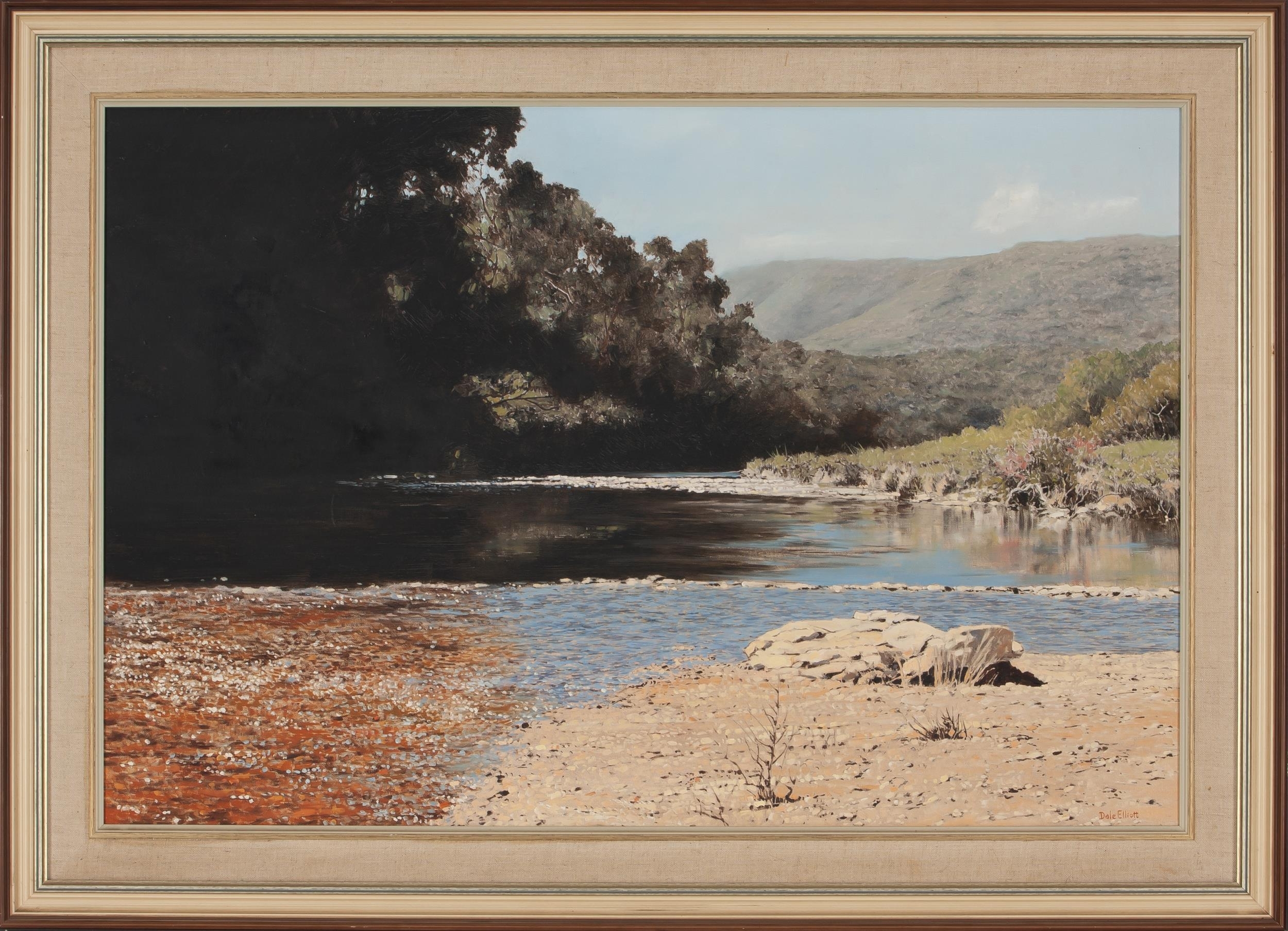 Dale Elliott | RIVER LANDSCAPE (1959) | MutualArt