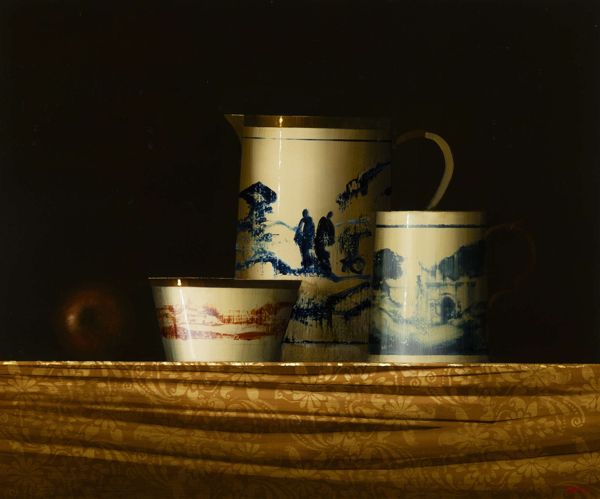 Martin Mooney | Still Life with Blue Patterned Jug (2010) | MutualArt