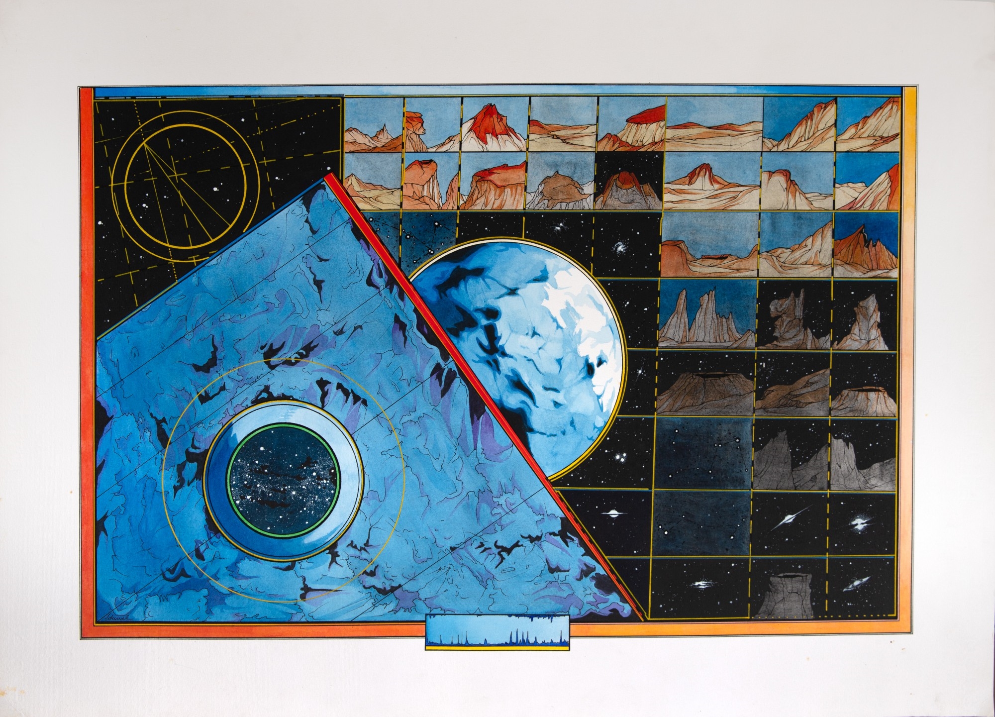 Fernando Durval | Carta Celeste | MutualArt