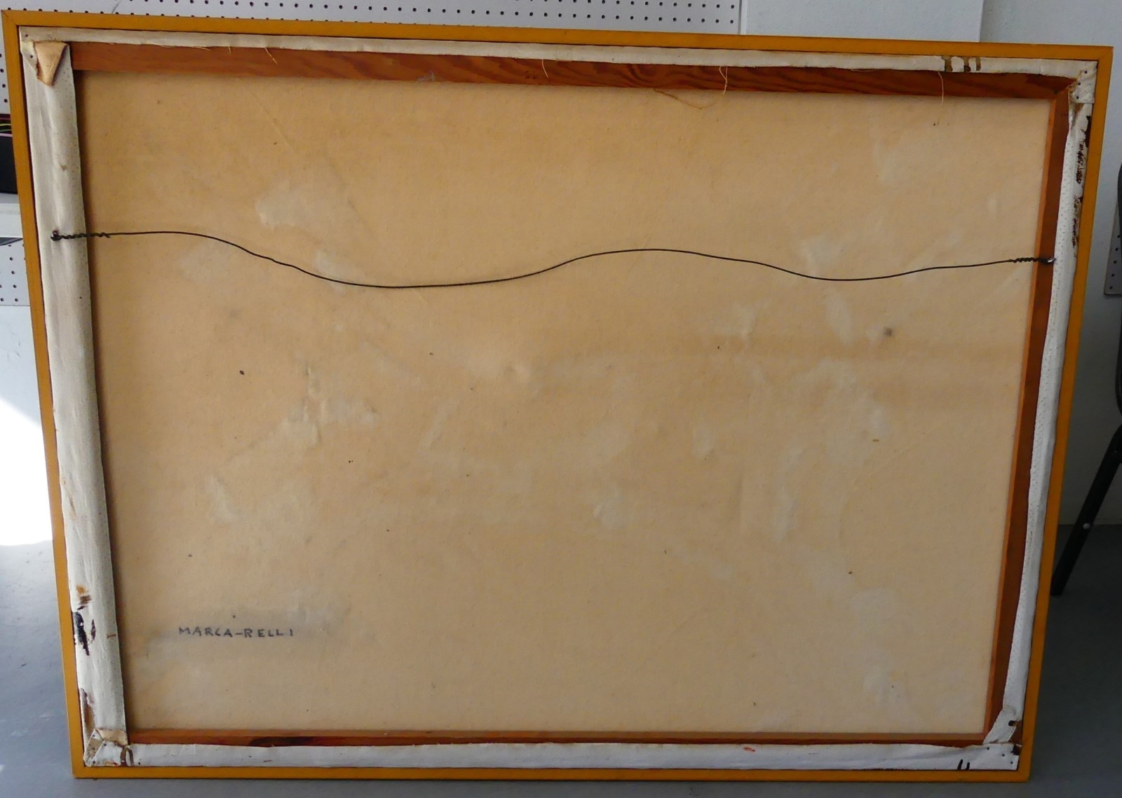 Conrad Marca-Relli | Oil painting and collage on canvas attributed to ...