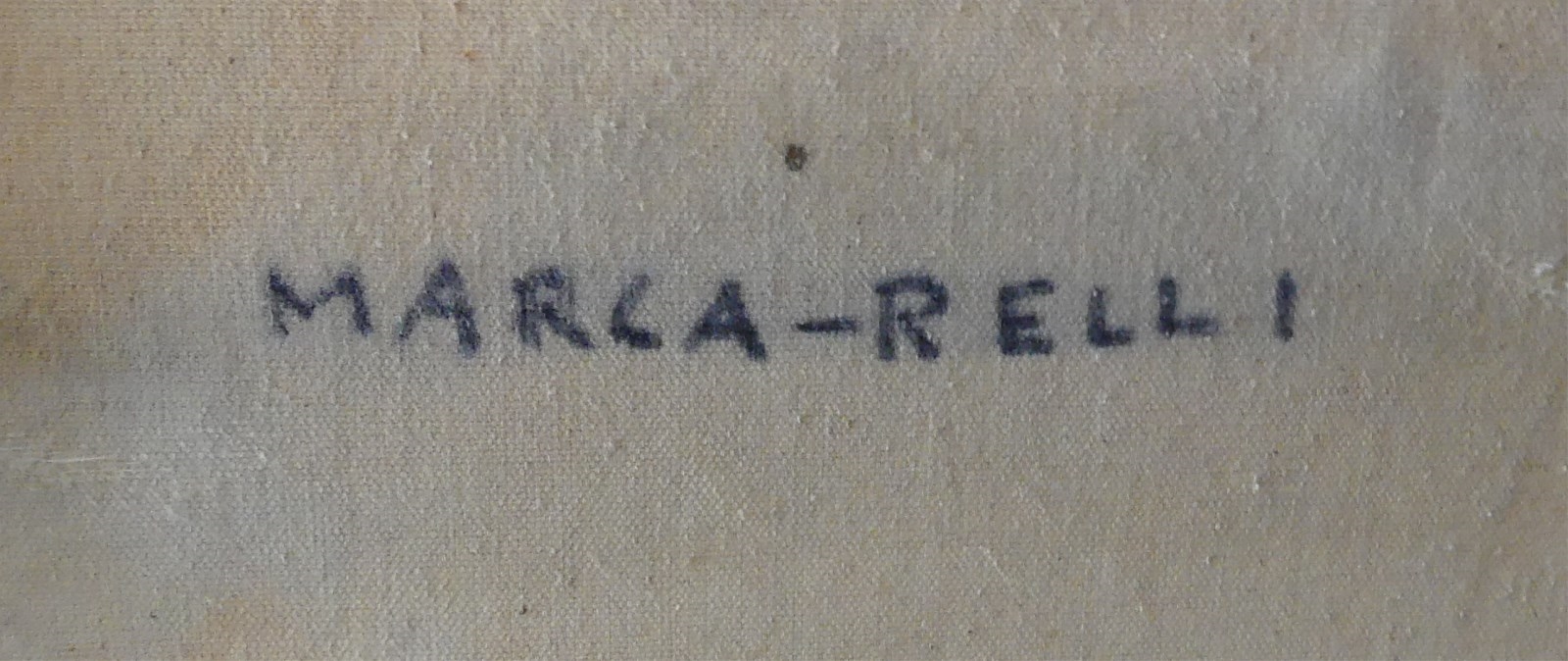 Conrad Marca-Relli | Oil painting and collage on canvas attributed to Conrad Marca-Relli ...