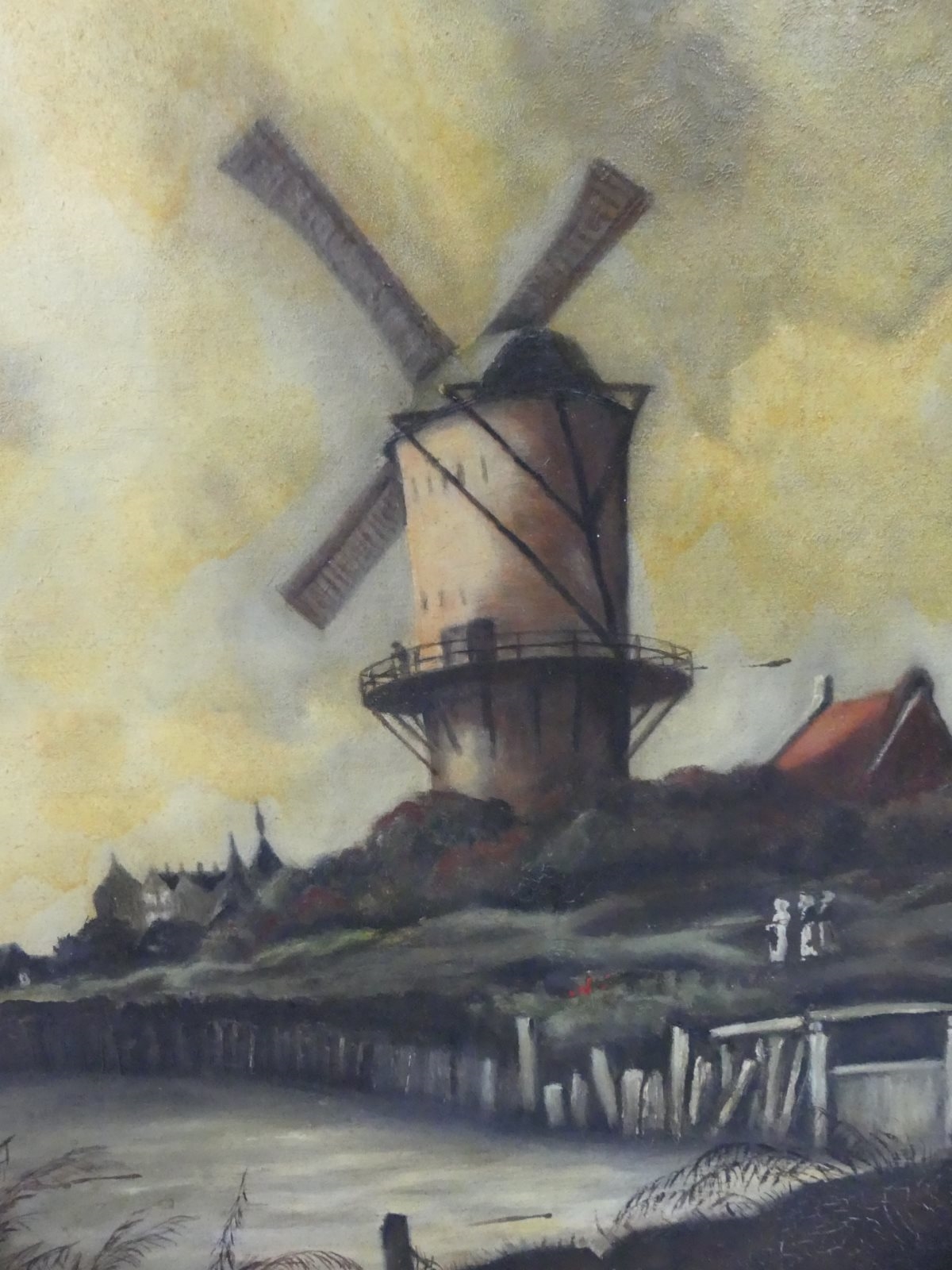 Jacob van Ruisdael | Dutch School oil painting on board depicting 'The ...