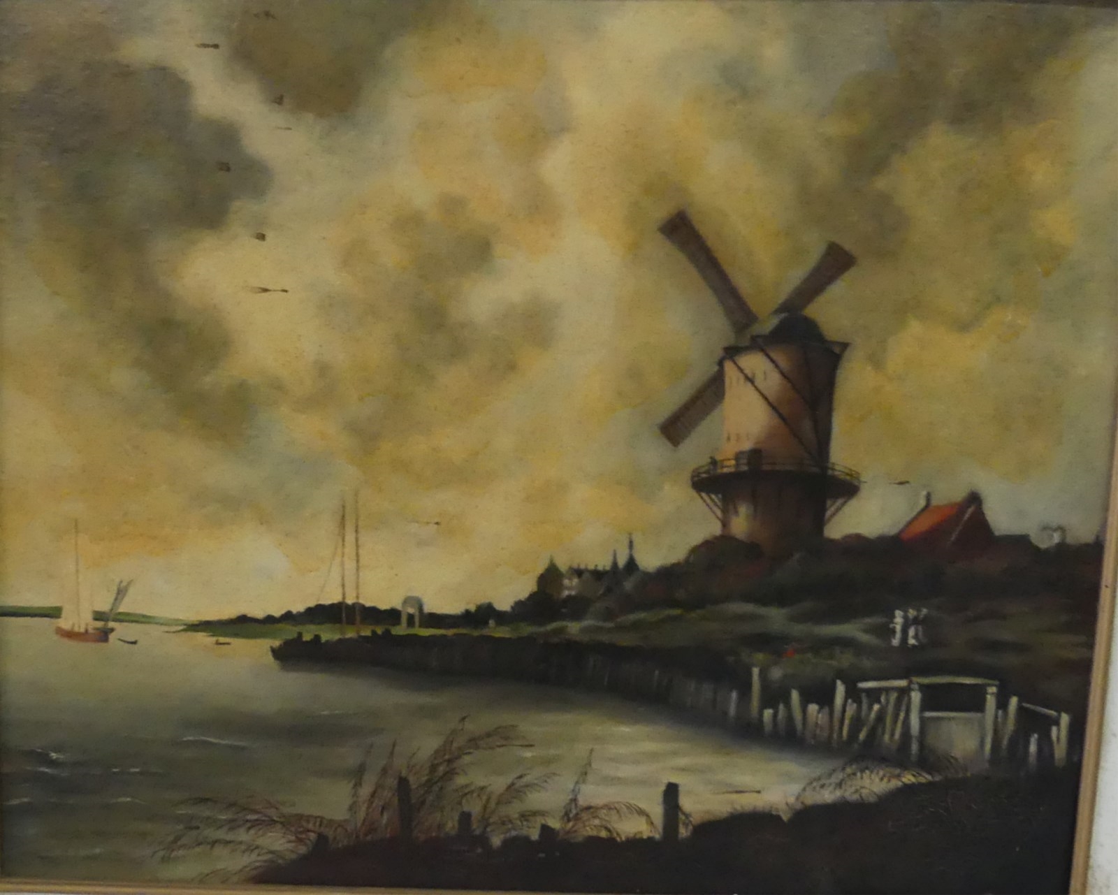 Jacob van Ruisdael | Dutch School oil painting on board depicting 'The ...