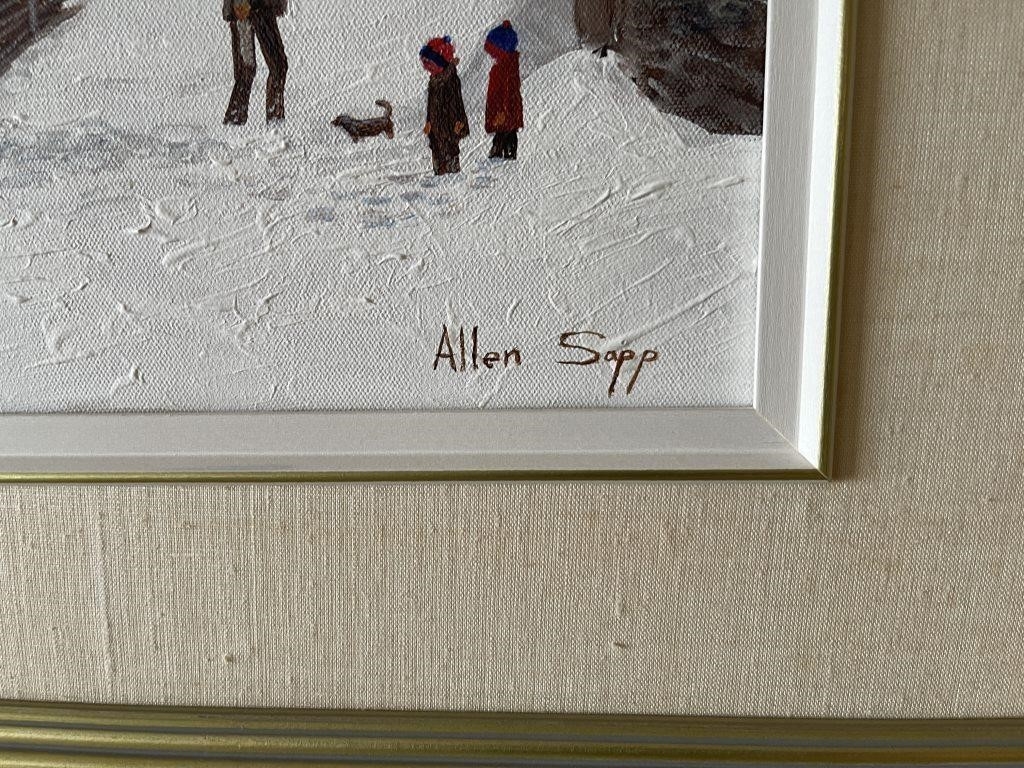 Allen Sapp | ALAN SAPP CANADIAN PAINTING | MutualArt