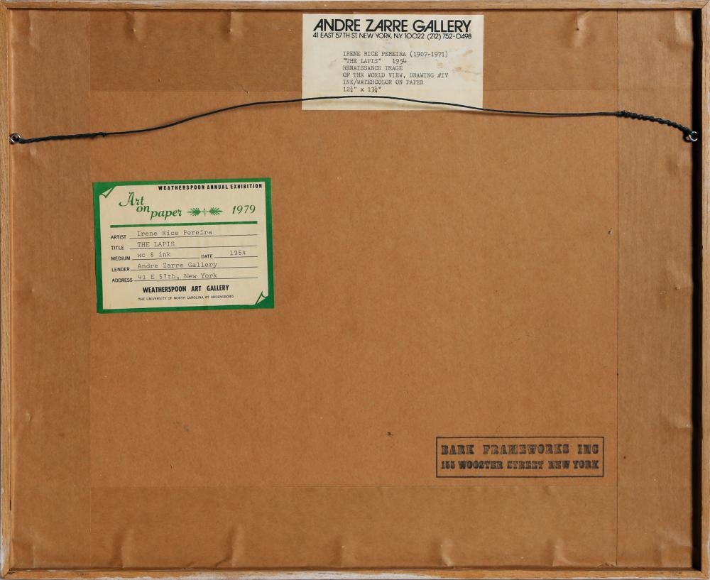 I. Rice Pereira | THE LAPIS IV (1954) | MutualArt