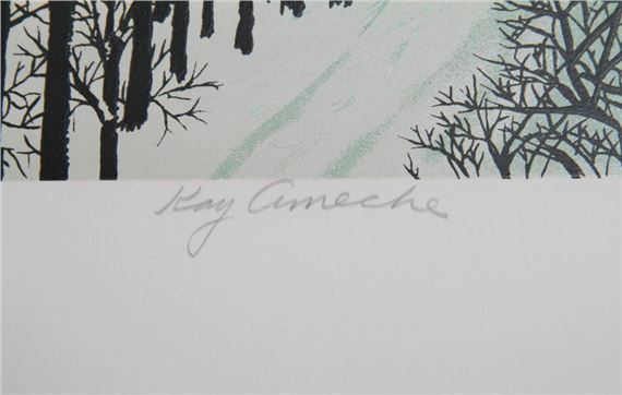 Kay Ameche | WALDEN POND IN WINTER (1980) | MutualArt
