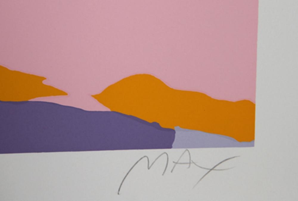 Peter Max | PINK SKY FLYER (1981) | MutualArt