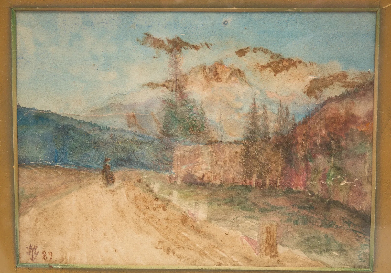 Thomas Moran | The Rio Virgin, Southern Utah (1917) | MutualArt