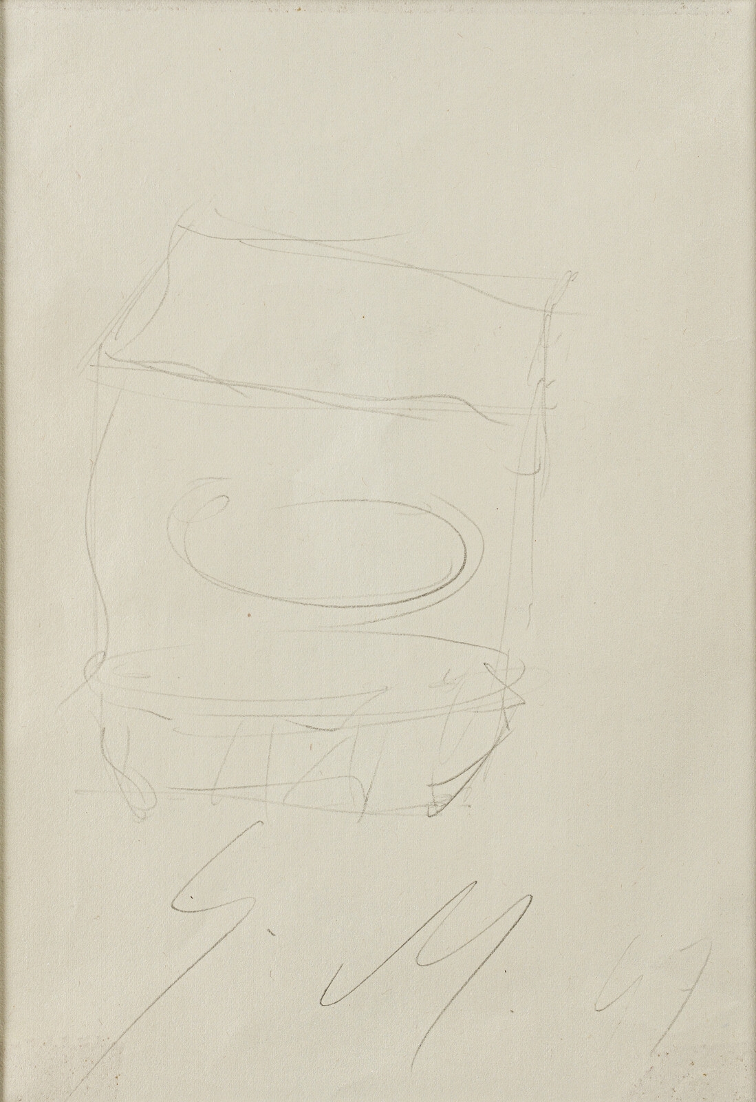 Giorgio Morandi | potted flowers | MutualArt