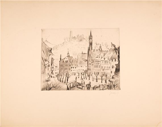 Karl Hubbuch | Hilde Twice (1923) | MutualArt
