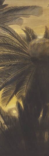 Isson Tanaka | Cycad afterglow (estampe | MutualArt