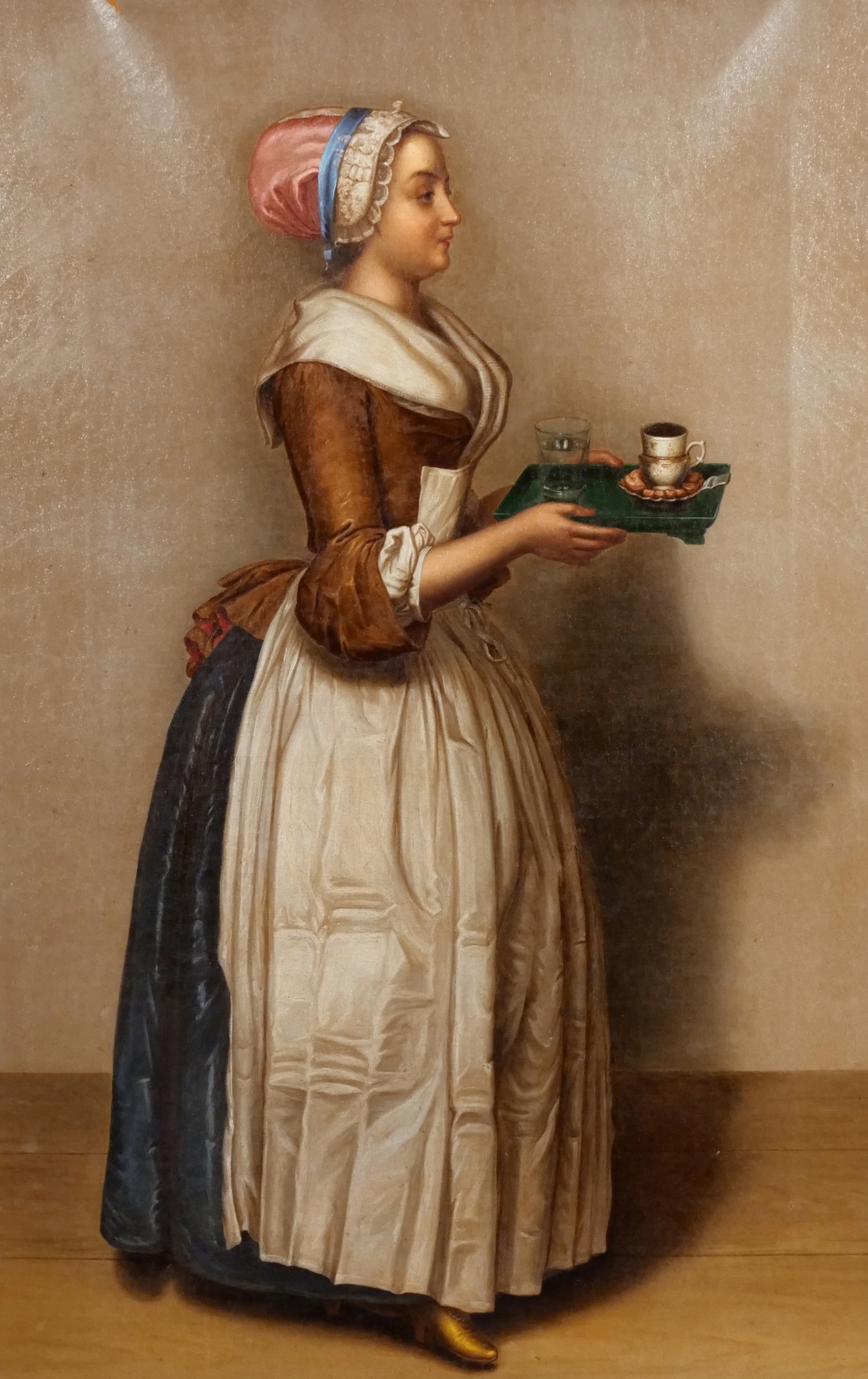 Jean-Étienne‏ Liotard | Portrait de femme | MutualArt