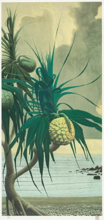Isson Tanaka | Pandanus tectorius (estampe (2005) | MutualArt