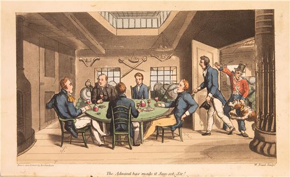 Thomas Rowlandson | The adventures of Johnny Newcome in the navy; a ...