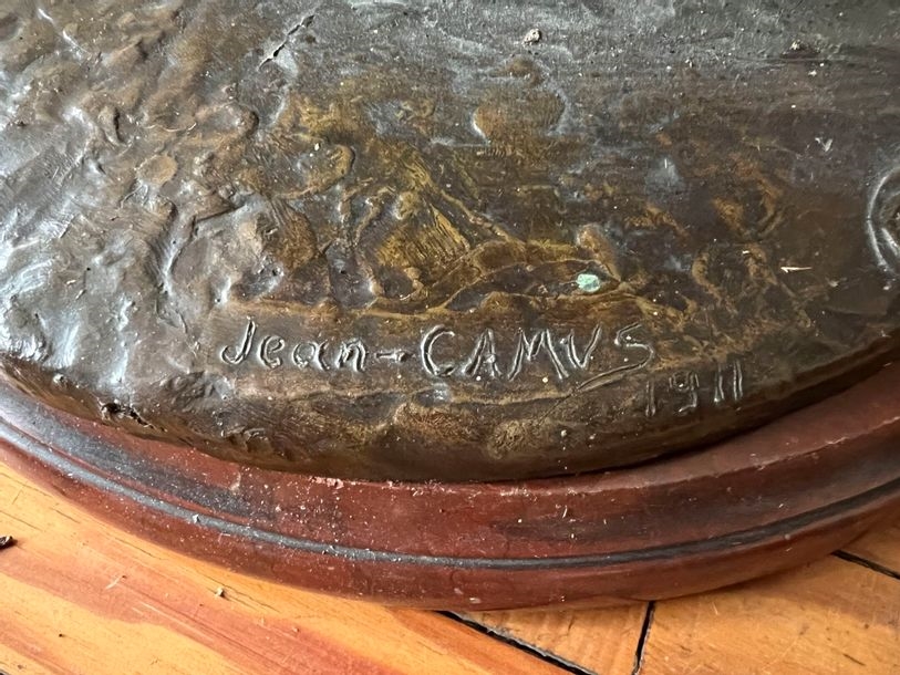 Jean-Marie Camus | The Spinner Shaded brown patina bronze proof Signed ...