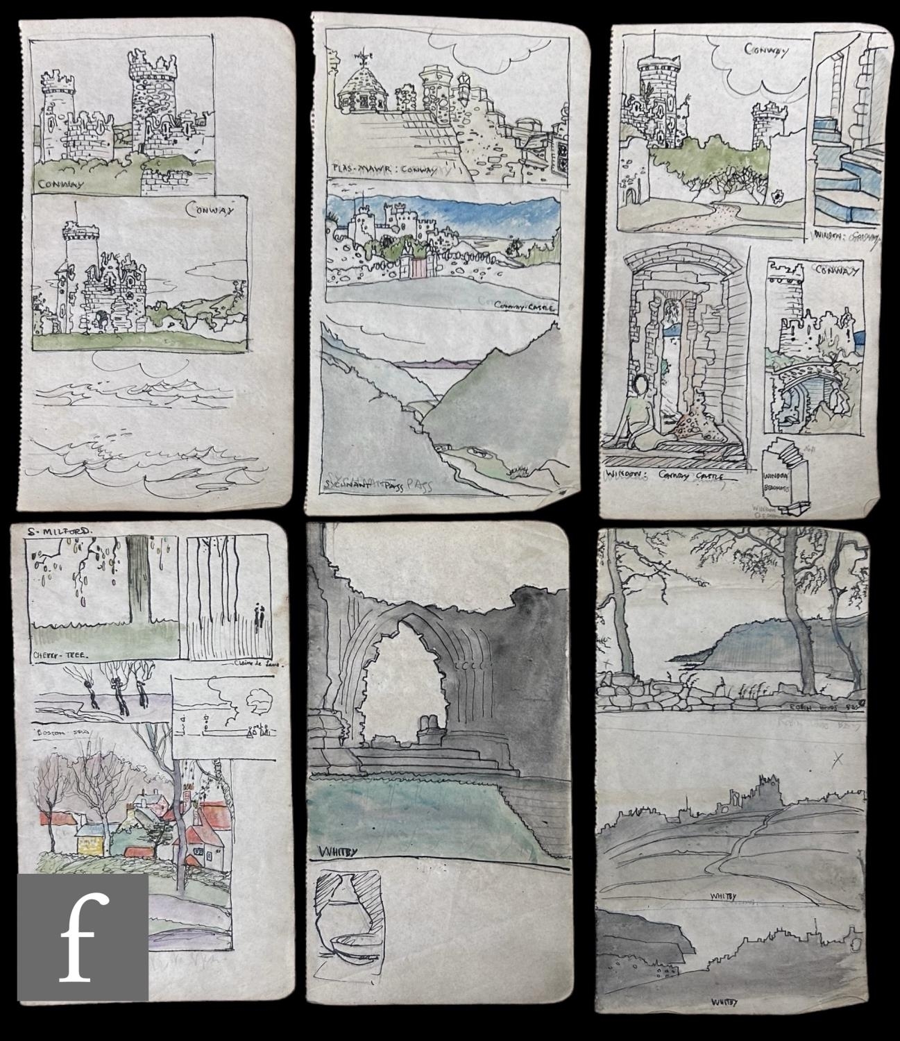 Albert Wainwright | A collection of sketchbook pages | MutualArt