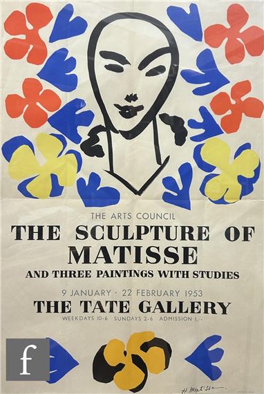 Henri Matisse | Henri Matisse - An exhibition poster for Henri Matisse ...