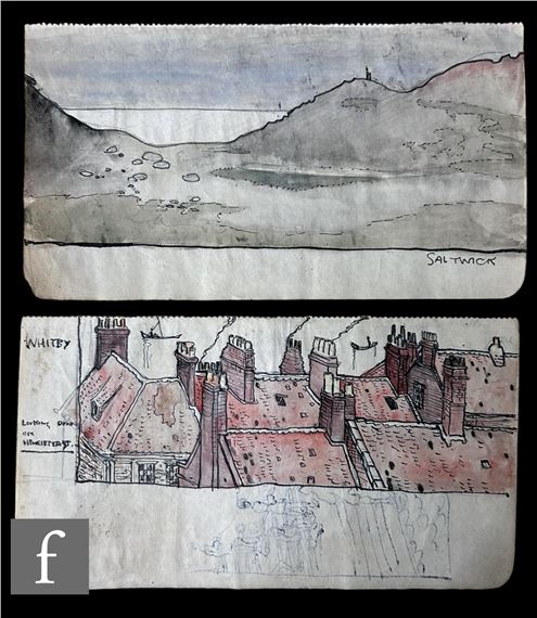 Albert Wainwright | A collection of sketchbook pages | MutualArt