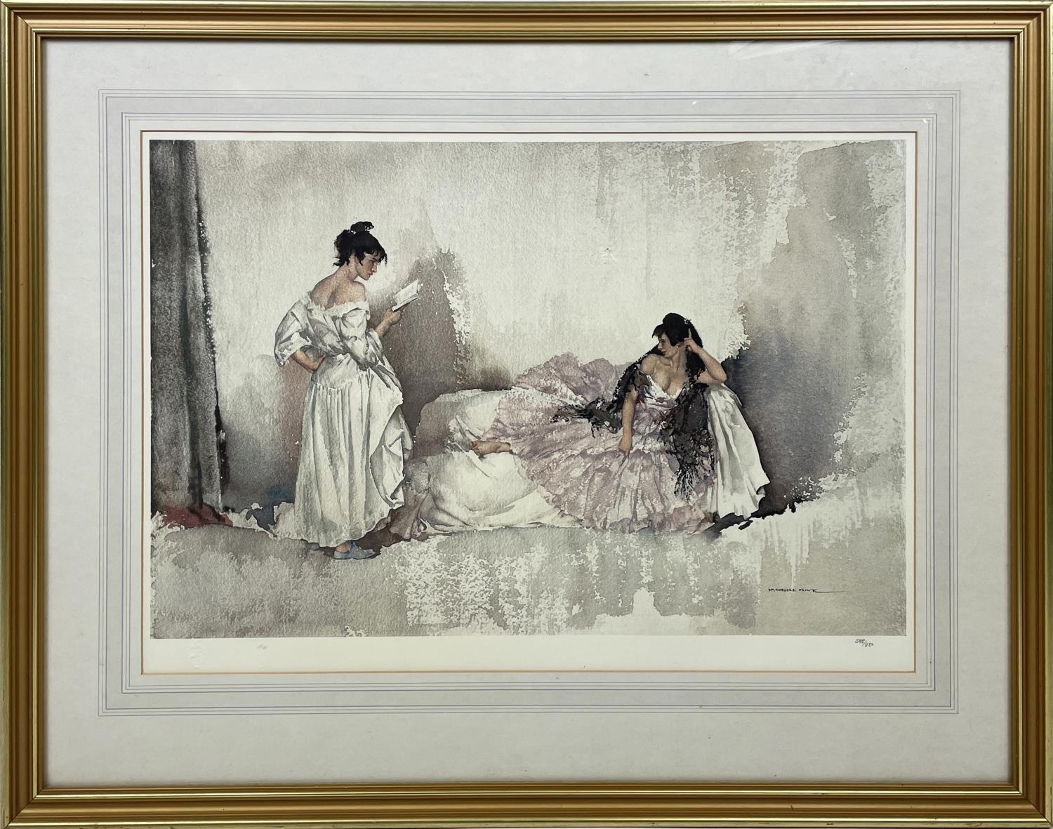 William Russell Flint | The Parrot of Almeria | MutualArt