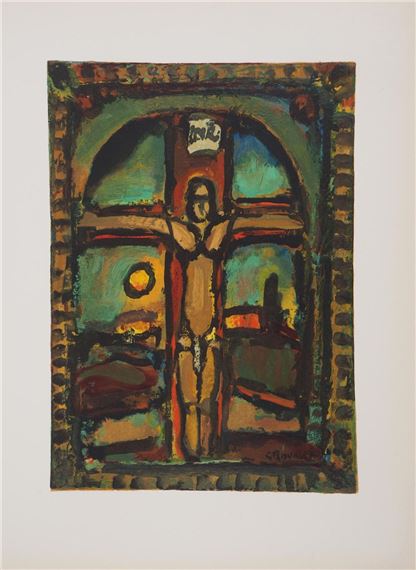 Georges Rouault | GEORGES ROUAULT - CRUCIFIXION | MutualArt