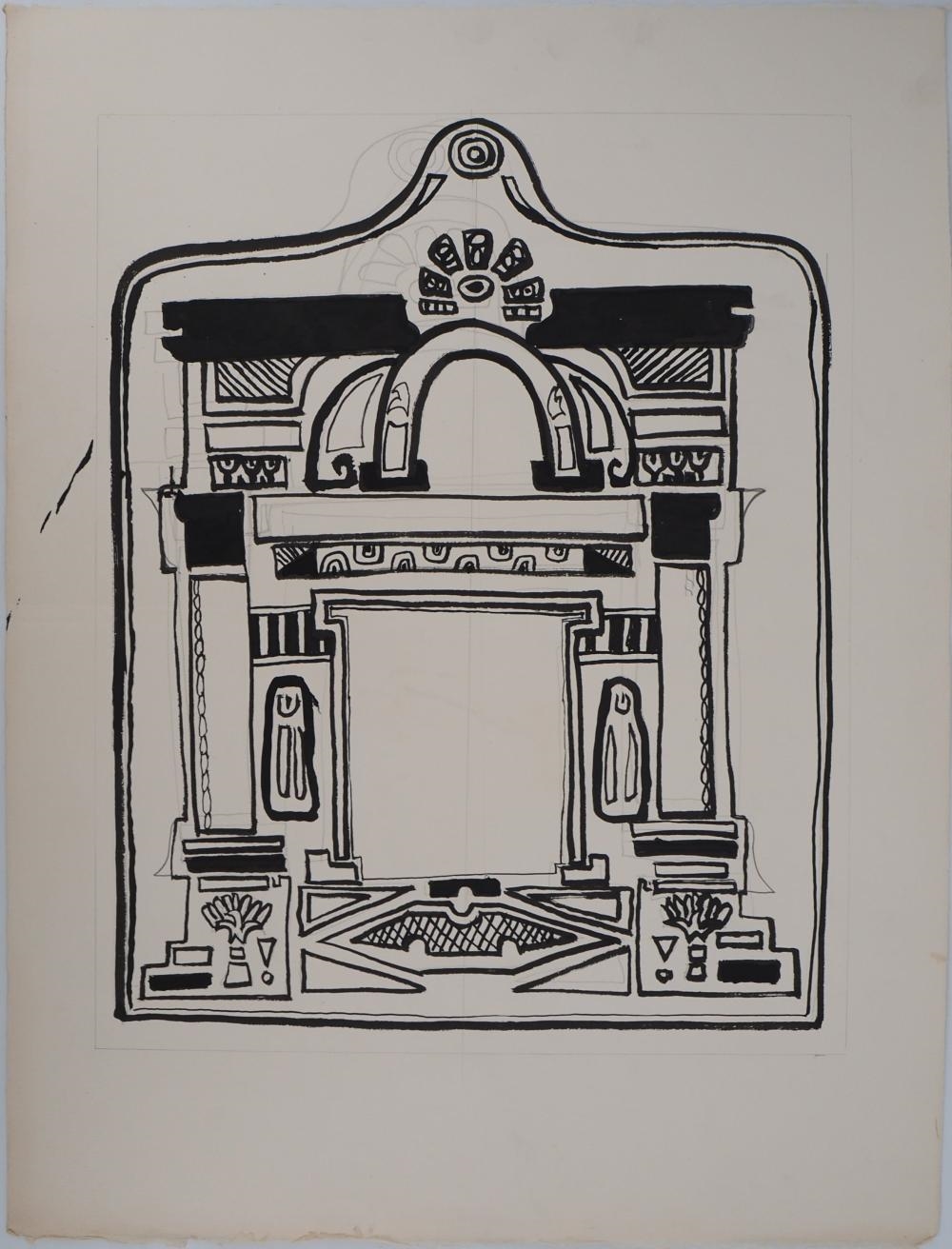 Jacques Soisson | JACQUES SOISSON - ETUDE DE KETOUBA, VER (Circa 1970 ...