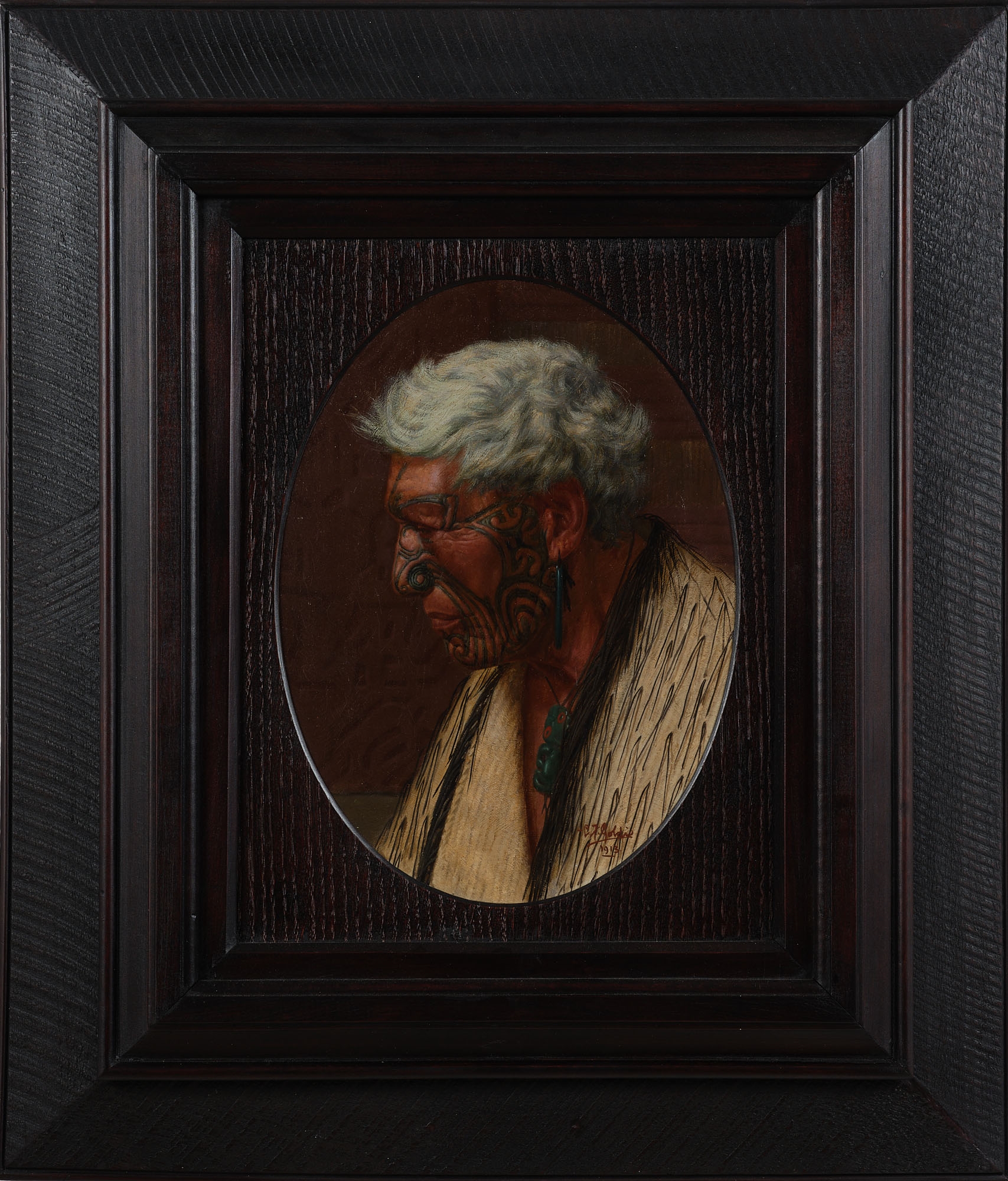 Charles Frederick Goldie | The Whitening Snows of the Venerable Elder ...