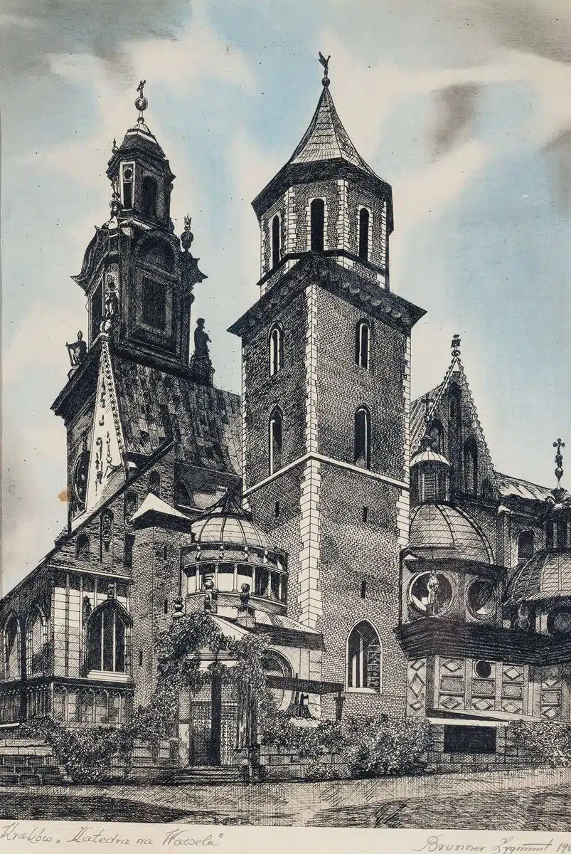 Zyg Brunner | KATEDRA WAWELSKA (1966) | MutualArt