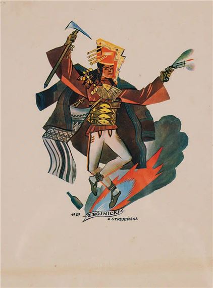 Zofia Stryjeńska | ZBÓJNICKI (1927) | MutualArt