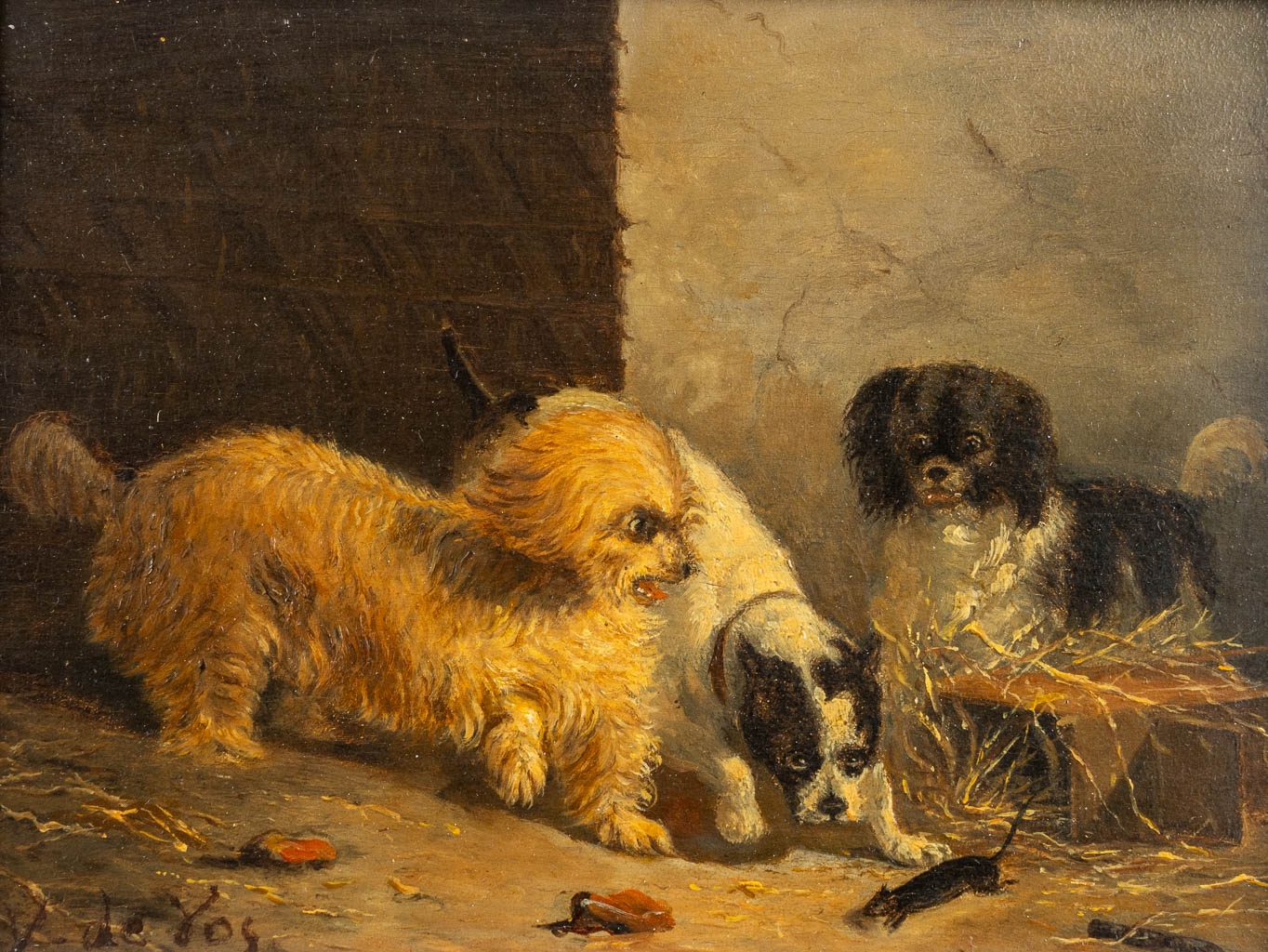 Vincent de Vos | Chasing a mouse | MutualArt