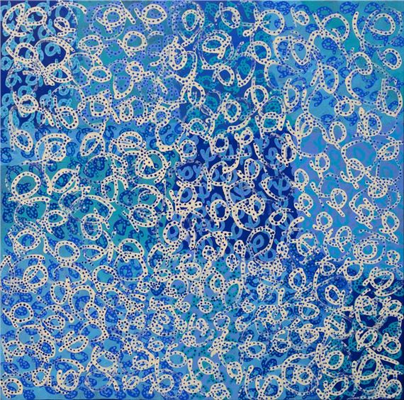 Louise Daniels Nampitjinpa | Bush Tucker Dreaming | MutualArt