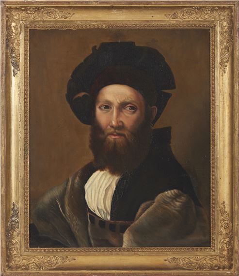 Raffaello Sanzio | Portrait of Baldassare Castiglione after the ...